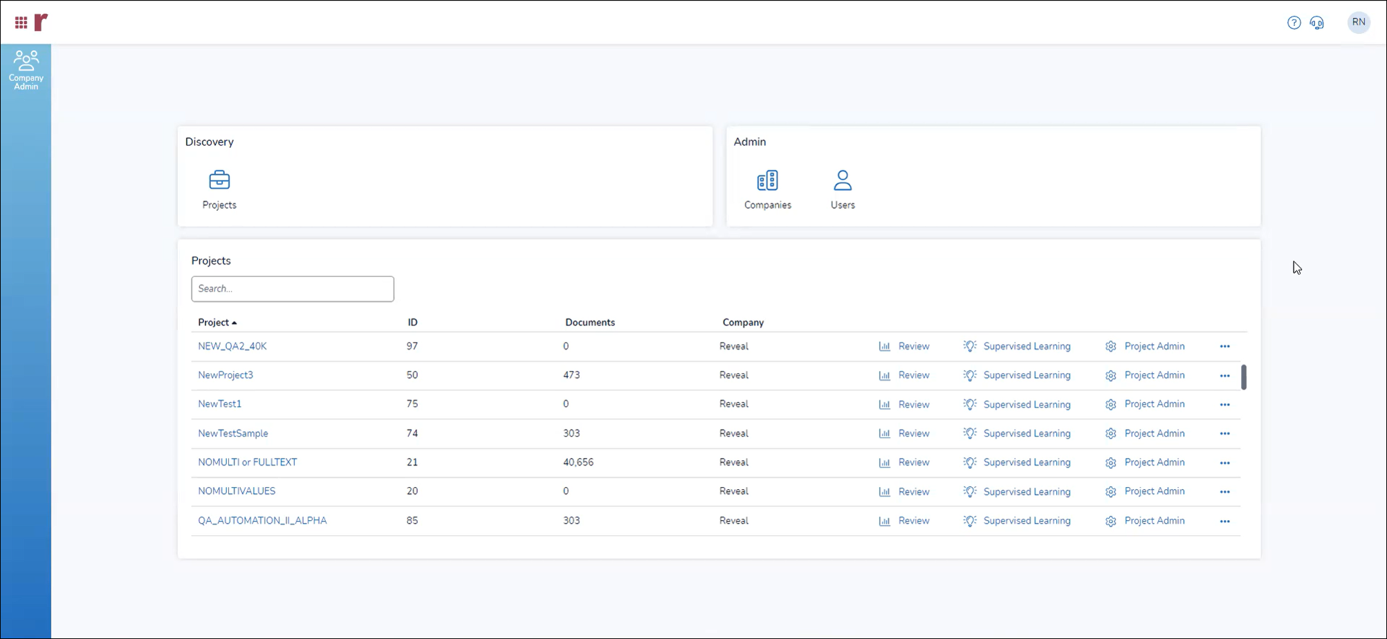 Create and Manage a Company